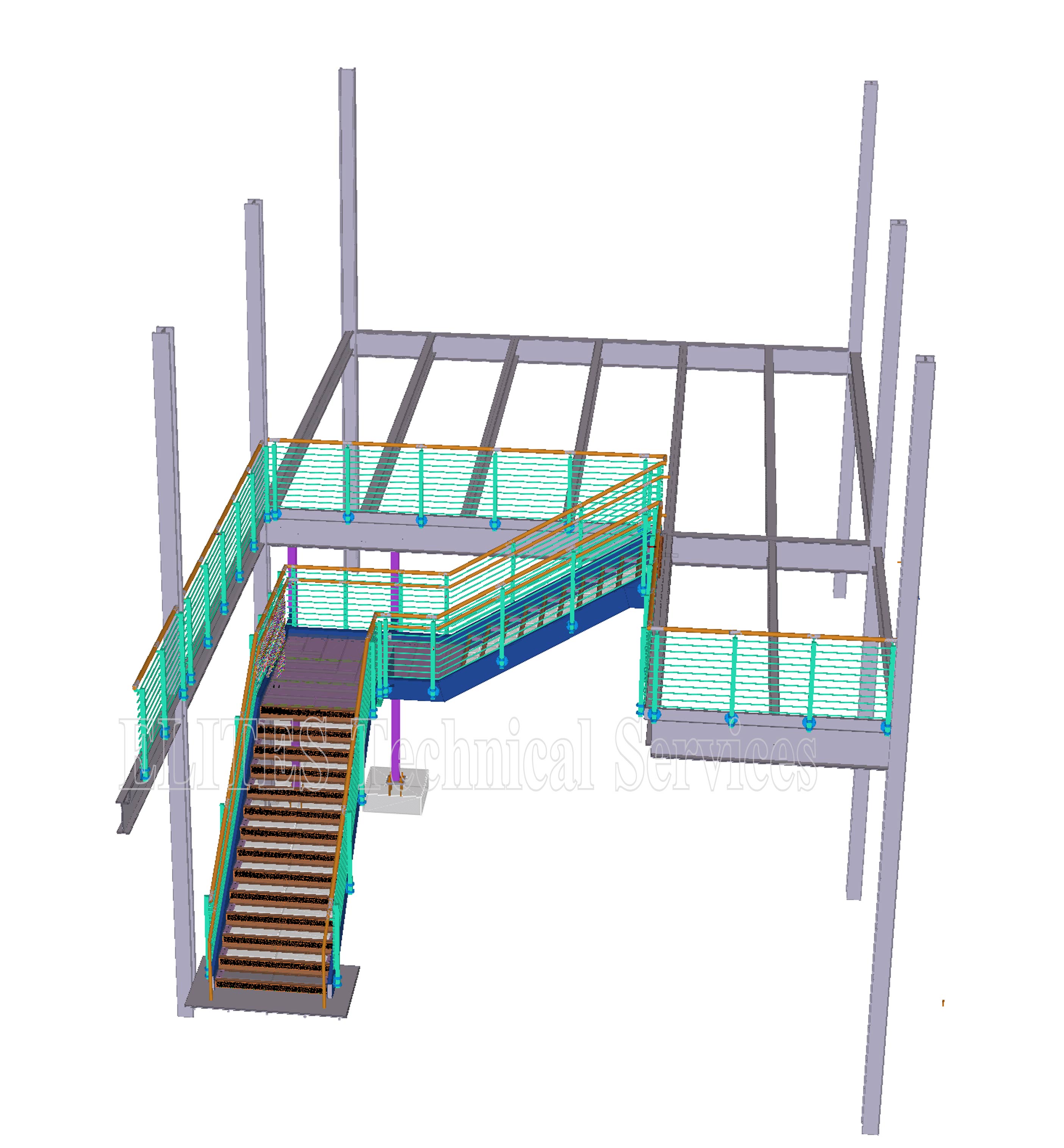 Sample Drawing : Specialty Monumental steel